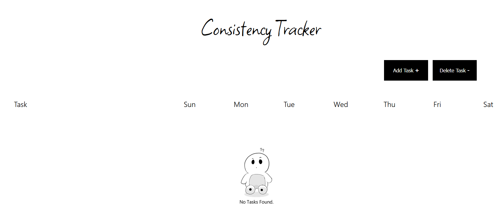 Consistency Tracker